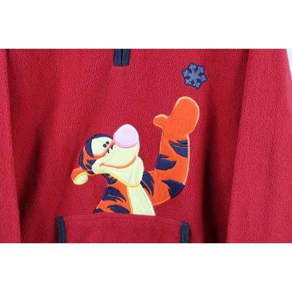 Disney | Sweaters | Vintage 9s Disney Xl Winnie The Pooh Tigger Half ...